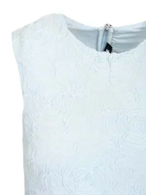 ROTATE BY BIRGER CHRISTENSEN Long Sleeveless Floral Jacquard Dress
