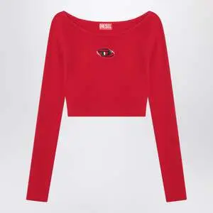 DIESEL® Ribbed Cropped Top