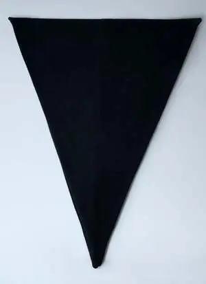 RIER Losange Mini Scarf - Black