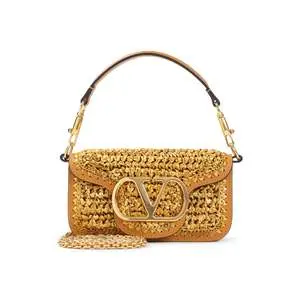 Valentino Garavani Small Woven Top Handle Shoulder Bag