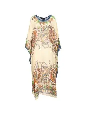 Etro Kaftan With Paisley Print