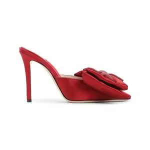 Valentino Garavani Pointed Toe Mules With Knot Detailing