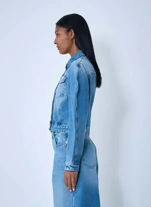 Jacquemus La Veste De-nime Denim Jacket - Multicolor
