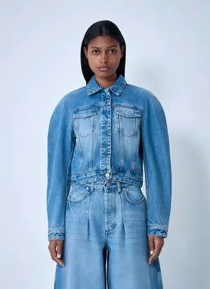 Jacquemus JACQUEMUS La Veste De-Nime Denim Jacket Multicolor