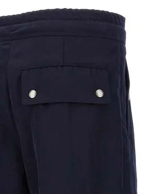 Dries Van Noten Prima Wide Leg Water-repellent Nylon Pants