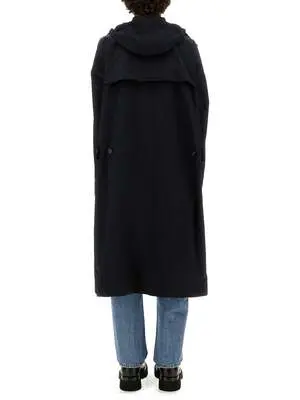 Bottega Veneta Hooded Trench Coat