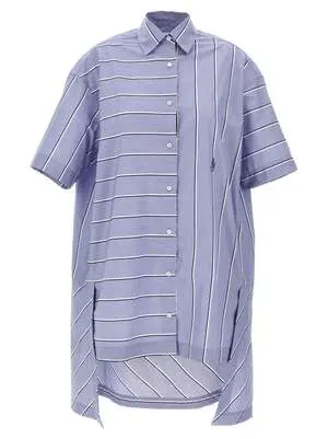 JW Anderson Patchwork Striped Dress - Multicolor