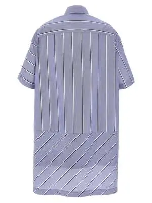 JW Anderson Patchwork Striped Dress - Multicolor