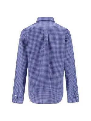 Miu Miu Cotton Geometric Print Shirt