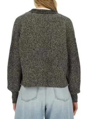 Sportmax Pool Maxi" Cardigan - Gray