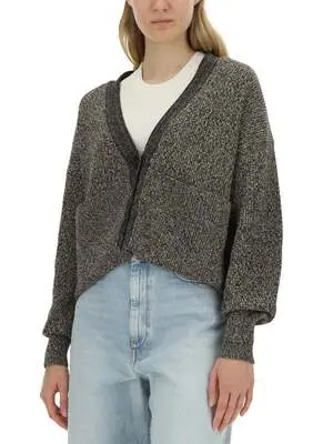 Sportmax Pool Maxi" Cardigan - Gray