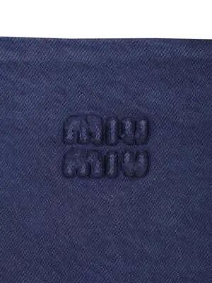 Miu Miu Gabardine Mini Dress