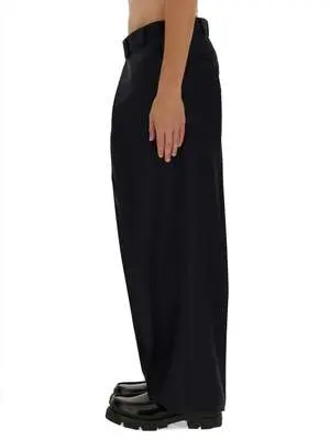 Givenchy Extra Large Wool & Mohair Trousers