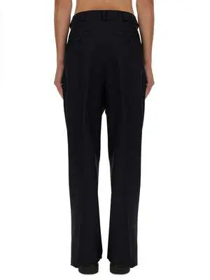 Givenchy Extra Large Wool & Mohair Trousers