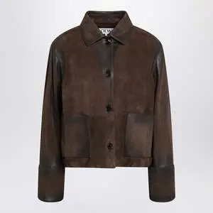Loewe Lamb Nappa Jacket With Faded Effect