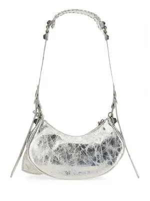 Balenciaga Le Cagole Xs Shoulder Bag - Silver