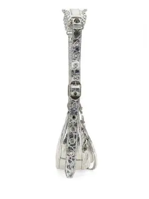 Balenciaga Le Cagole Xs Shoulder Bag - Silver