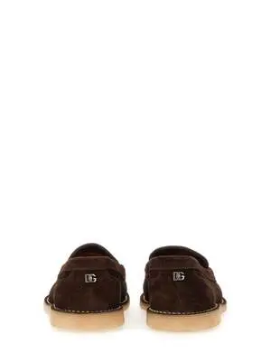Dolce & Gabbana Suede Loafers - Multicolor