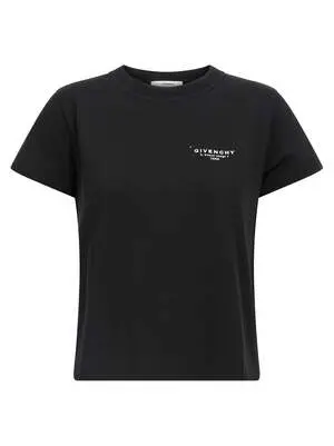 Givenchy GIVENCHY Stamp Print Cotton T-Shirt Multicolor
