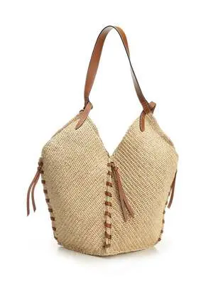 Isabel Marant Étoile Losange Large Shoulder Bag - Cream