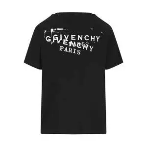 Givenchy Stamp-print Cotton T-shirt - Black