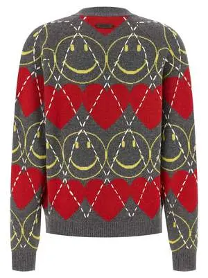 Moschino Smiley® Heart Inlay Cardigan
