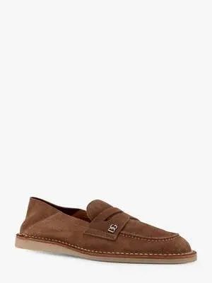 Dolce & Gabbana Suede Loafer Mules - Multicolor