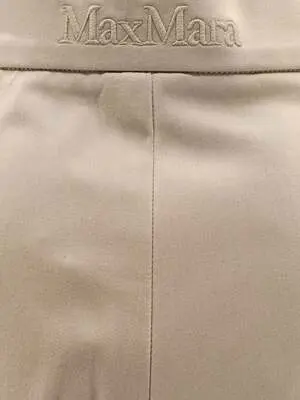 Max Mara Tabacco Stretch Cotton Shorts - Multicolor