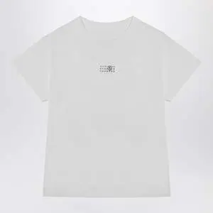 MAISON MARGIELA Numeric Signature Patch T-shirt - White