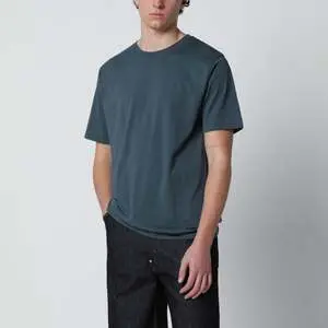 Dries Van Noten Dries Van Noten Petrol Green Cotton T-Shirt Men Green