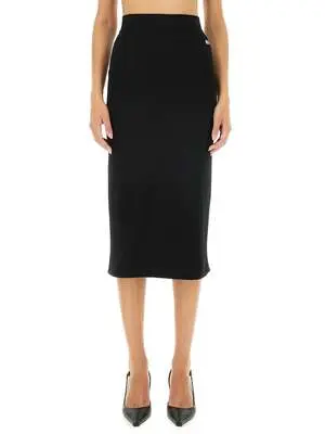 Dolce & Gabbana Longuette Skirt - Black
