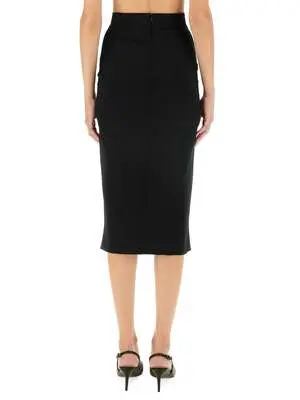 Dolce & Gabbana Longuette Skirt - Black