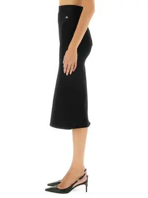 Dolce & Gabbana Longuette Skirt - Black