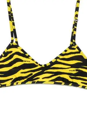 Attico Tiger Print Bikini - Multicolor