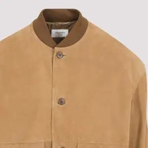 Saint Laurent Suede Bomber Jacket