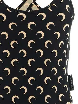 MARINE SERRE Moon" Print One-piece Swimsuit