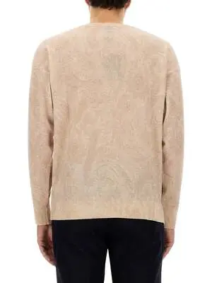 Etro Wool Jersey Sweater - Cream