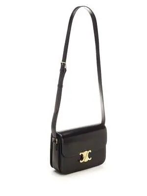 Celine Triomphe Classique Bag - Black