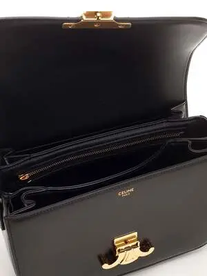 Celine Triomphe Classique Bag - Black