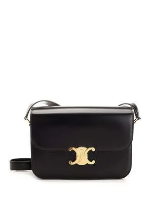 Celine Triomphe Classique Bag - Black