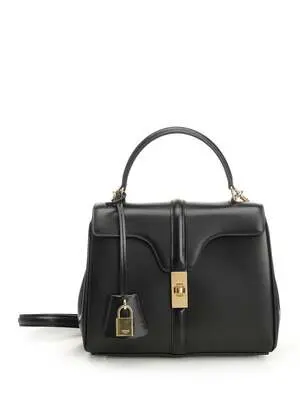 Celine 16 Small Bag - Black