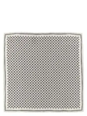 Brunello Cucinelli Double Face Silk Pocket Clutch Bag - Multicolor