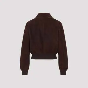 TOM FORD Lamb Suede Bomber Jacket