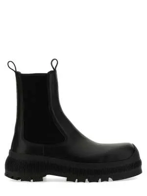JIL SANDER Chelsea Boots - Black