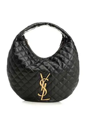 Saint Laurent Bo Icare Hobo" Lamb Bag - Black