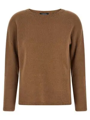 Max Mara Georg Wool And Cashmere Sweater - Brown