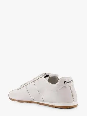 Miu Miu Leather Sneakers - Multicolor