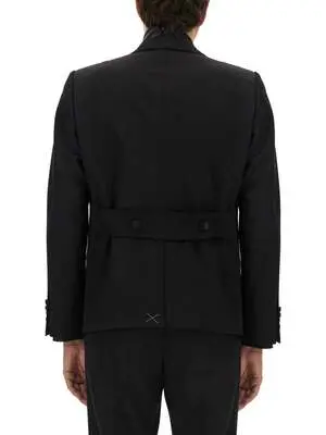 Dolce & Gabbana Double-breasted Virgin Wool Blazer