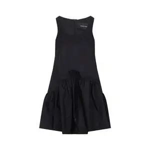 Simone Rocha Peplum Mini Dress - Black