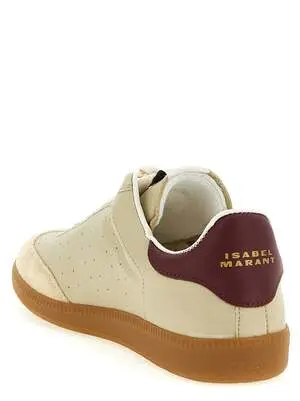 Isabel Marant Étoile Bryce Leather And Suede Lace-up Sneakers - Multicolor